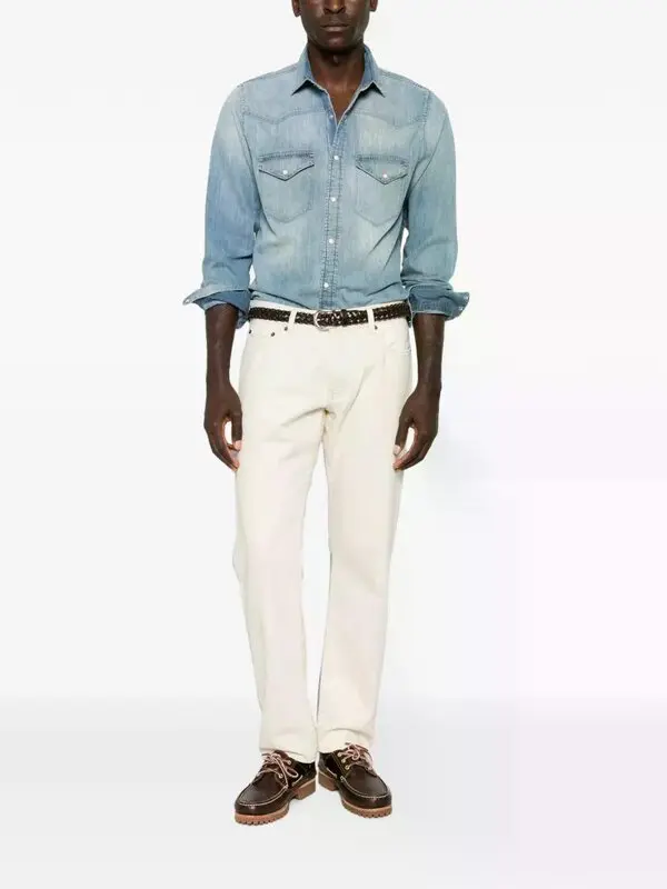 CHESAPEAKE'S Western-yoke Flap-pocket Shirt
