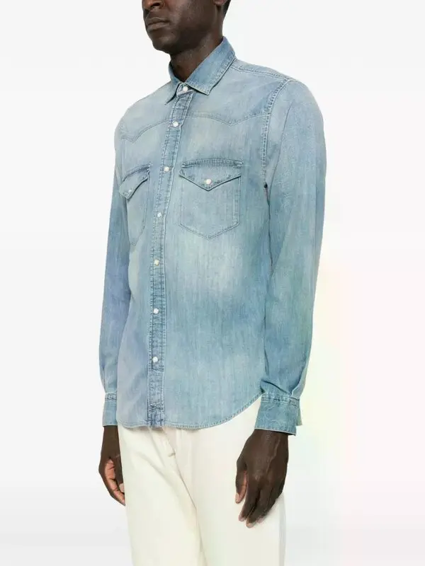 CHESAPEAKE'S Western-yoke Flap-pocket Shirt