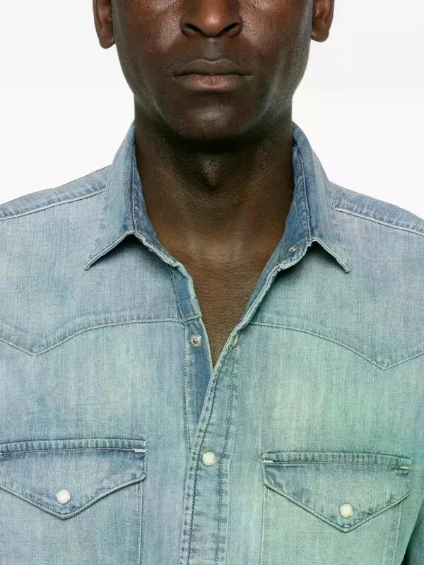 CHESAPEAKE'S Western-yoke Flap-pocket Shirt