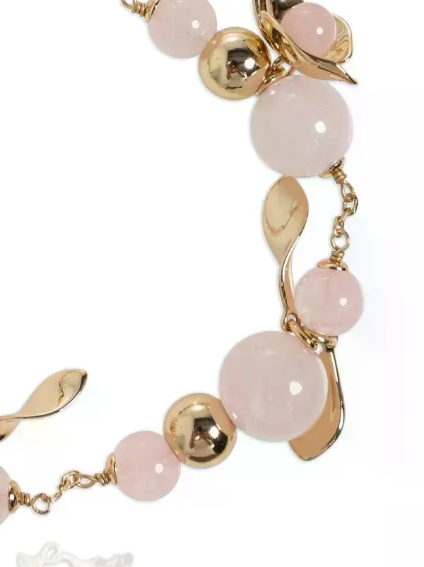 Kate Spade New York Gilded Garden Bead-embellished Charm Bracelet - Gold