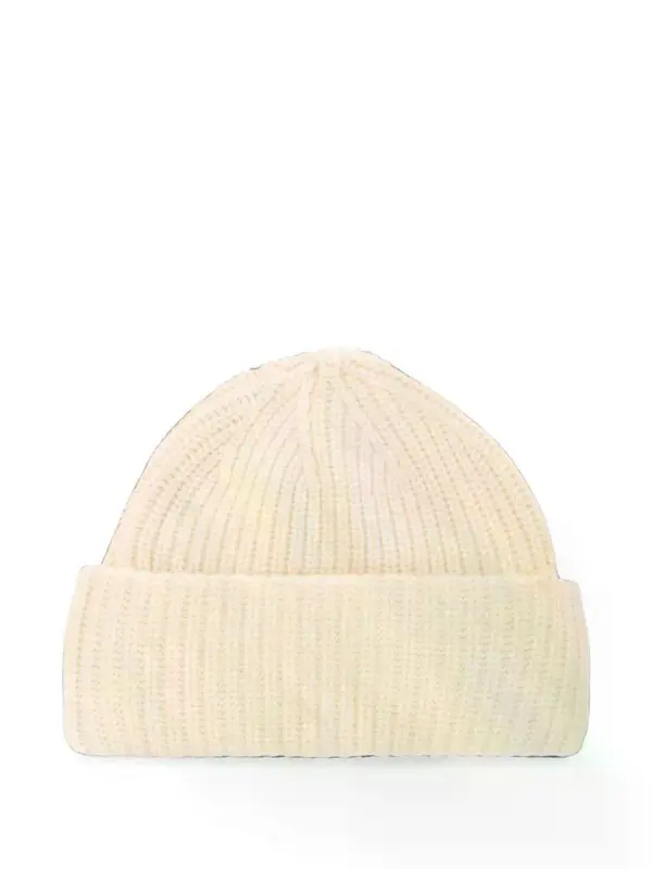 SLOWEAR Ribbed-knit Beanie Hat