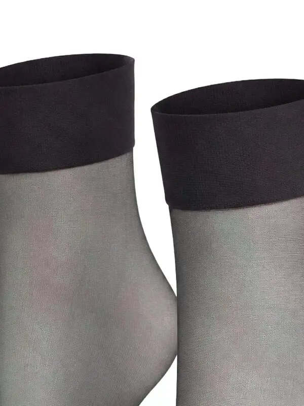 Falke Shelina 12 Sheer Socks - Black