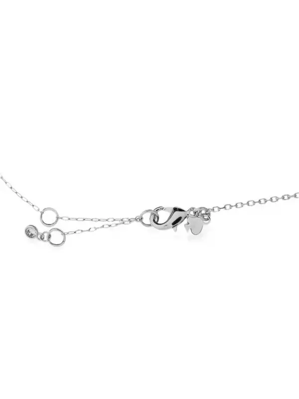 Kate Spade New York Zirconia Pendant Cable-chain Necklace - Silver