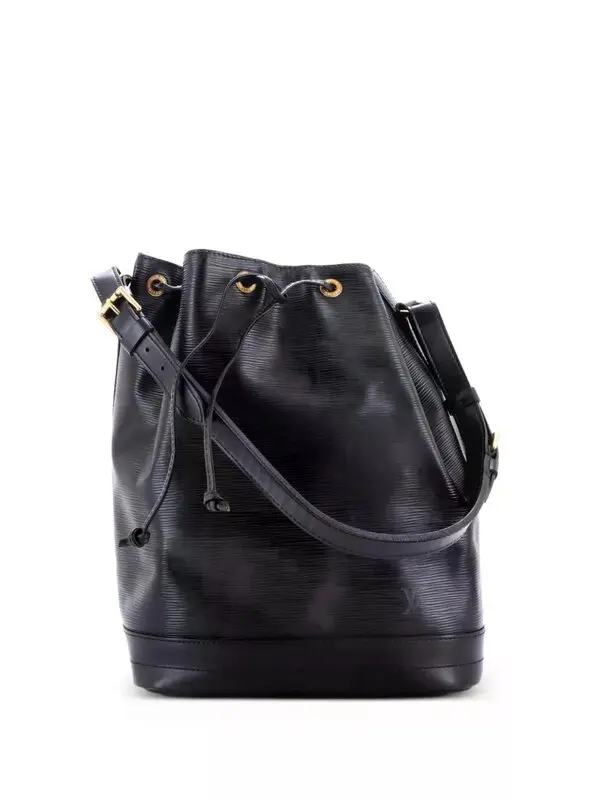 LOUIS VUITTON Petit Noe Nm Handbag Epi Leather Bucket Bag - Black