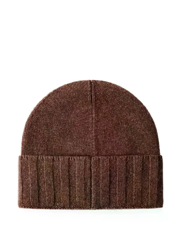 HACKETT LONDON Ribbed-knit Beanie Hat