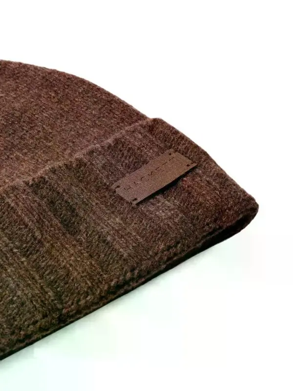 HACKETT LONDON Ribbed-knit Beanie Hat
