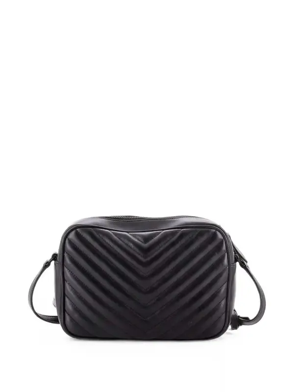 Saint Laurent Lou Camera Bag Matelasse Chevron Leather Small Crossbody Bag