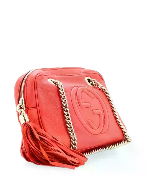 Gucci Soho Chain Zip Leather Small Shoulder Bag