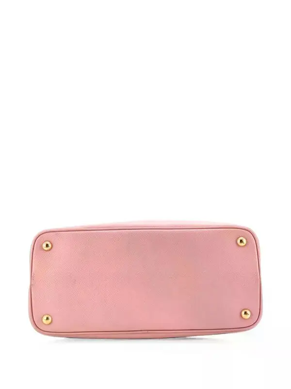 Prada Cuir Double Saffiano Leather Small Tote Bag