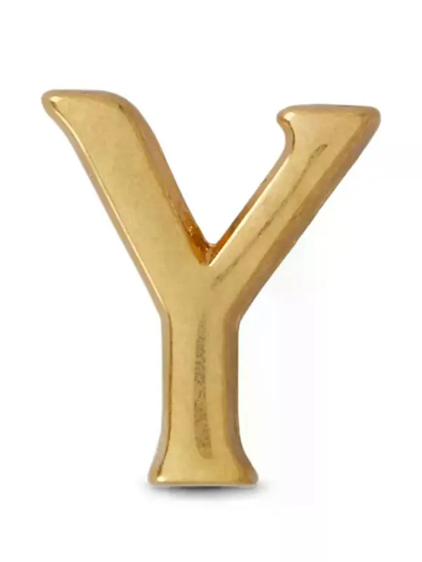 TOD'S Letter Y Charm - Gold