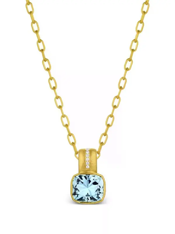 LEIGH MAXWELL Amani Embellished Necklace - Gold