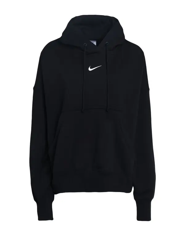 Nike Phoenix Fleece Over-oversized Hoodie Sweatshirt - Black