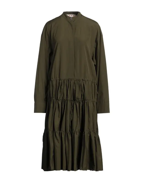 Marni Cotton Midi Shirt Dress