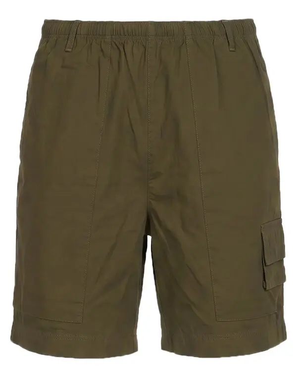 Nike Cotton And Nylon Athletic Shorts - Green