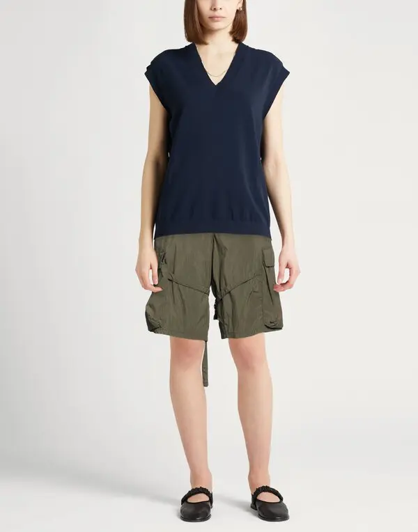 Liu Jo Military Polyester Polyamide Shorts