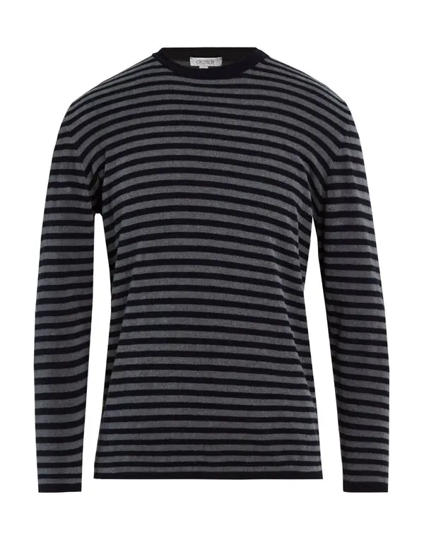 Crossley Cotton And Cashmere Striped Sweater