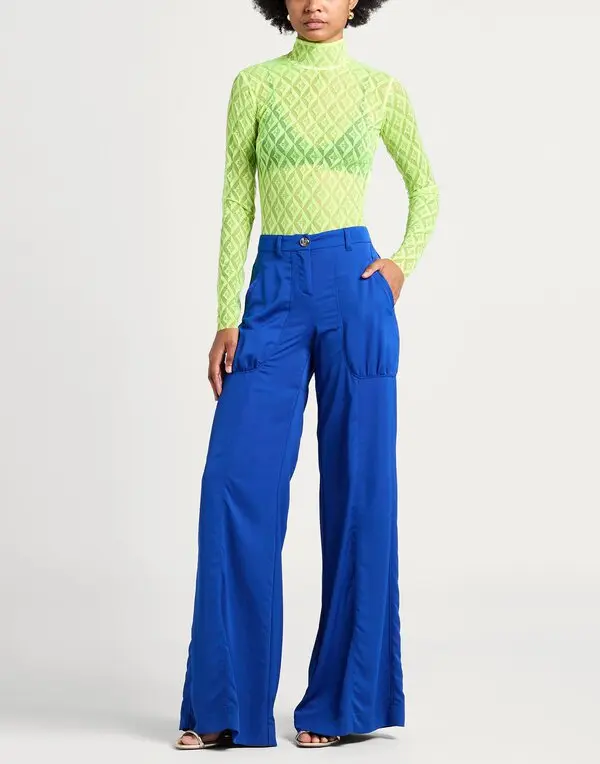 Elisabetta Franchi Bodysuit Lime Size Polyamide