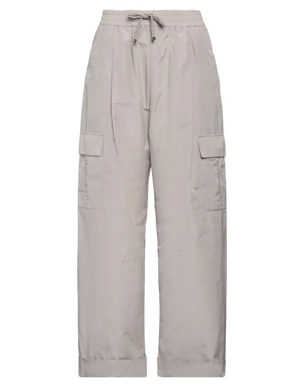Herno Pants Taupe Size Polyester, Cotton