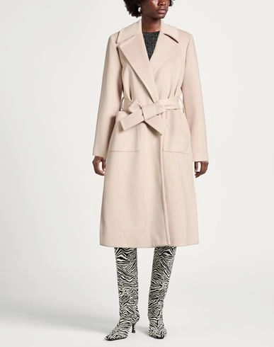KAOS Brushed-felt Belted Coat