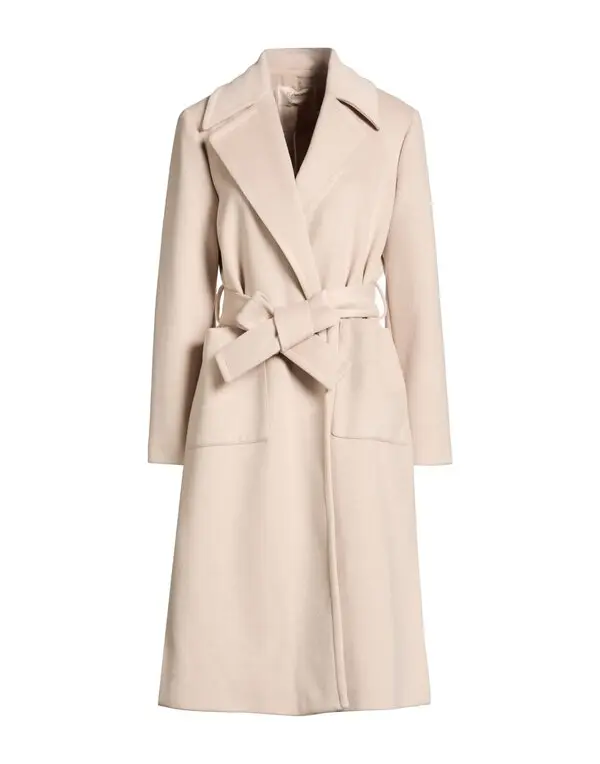 KAOS Brushed-felt Belted Coat