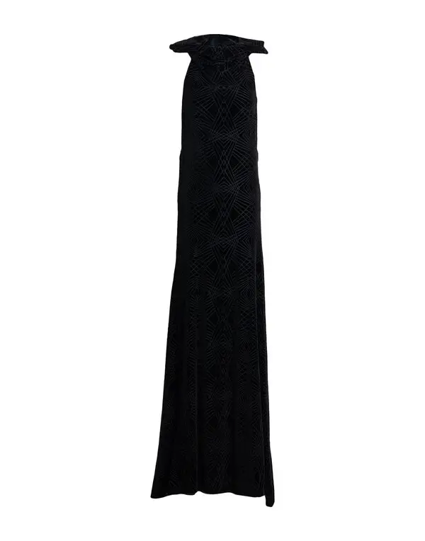 Pinko Maxi Dress Size Polyester, Nylon, Elastane