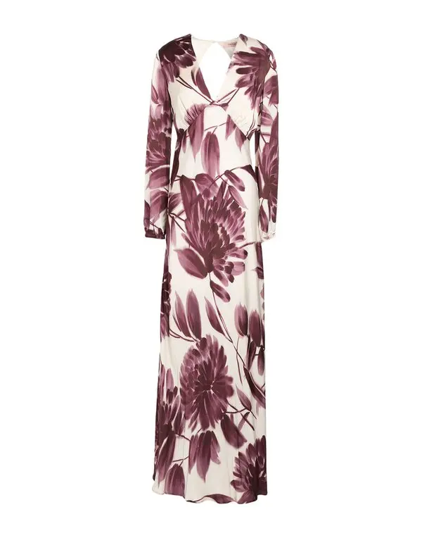TWINSET Maxi Dress Plum Size Viscose