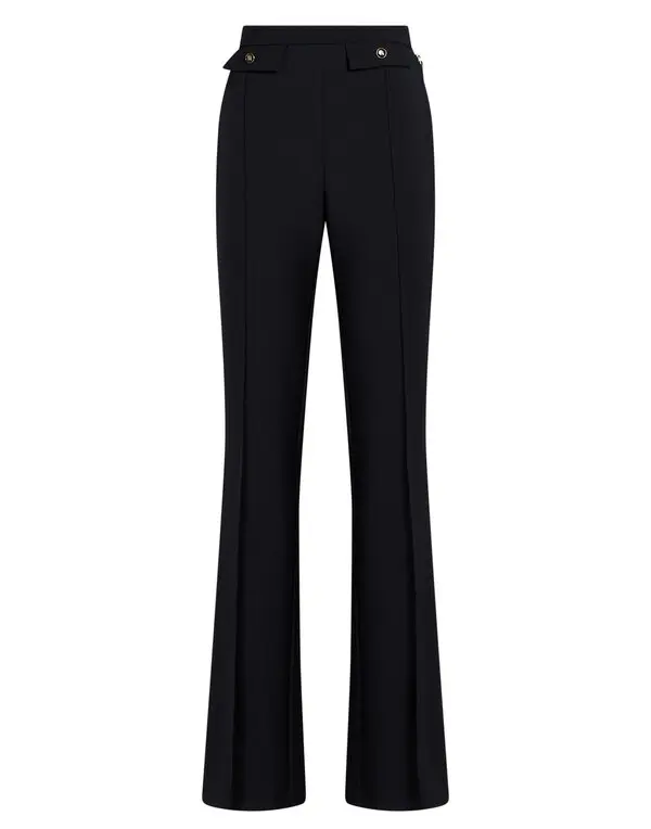 Elisabetta Franchi Pants Size Polyester, Elastane - Black