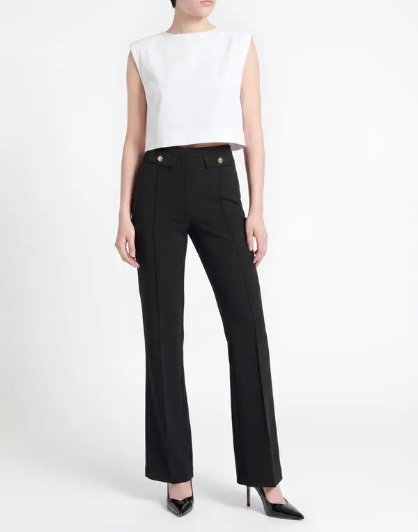 Elisabetta Franchi Pants Size Polyester, Elastane - Black