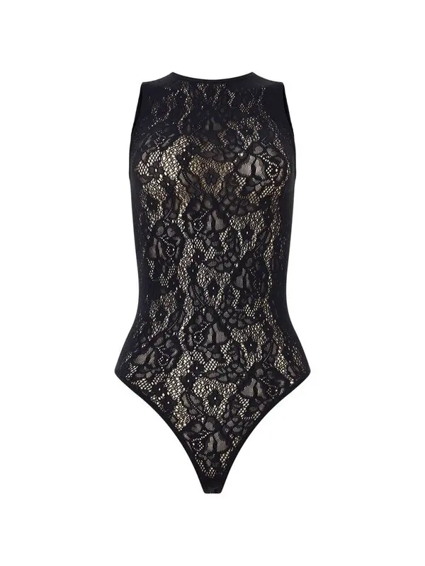 Wolford Infinite Rose Bodysuit - Blue