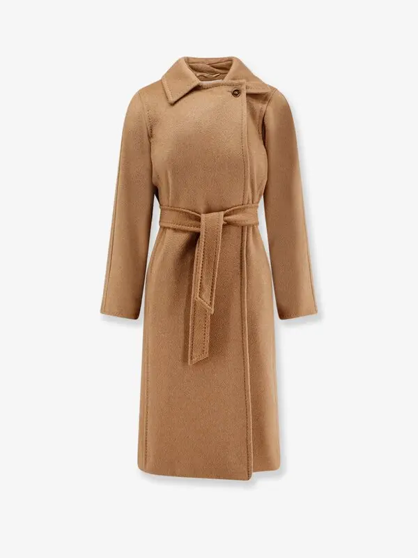 Max Mara Manuela Camel Hair Coat - Beige
