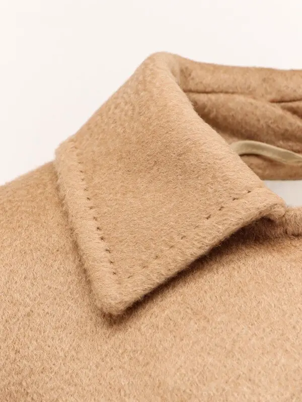 Max Mara Manuela Camel Hair Coat - Beige