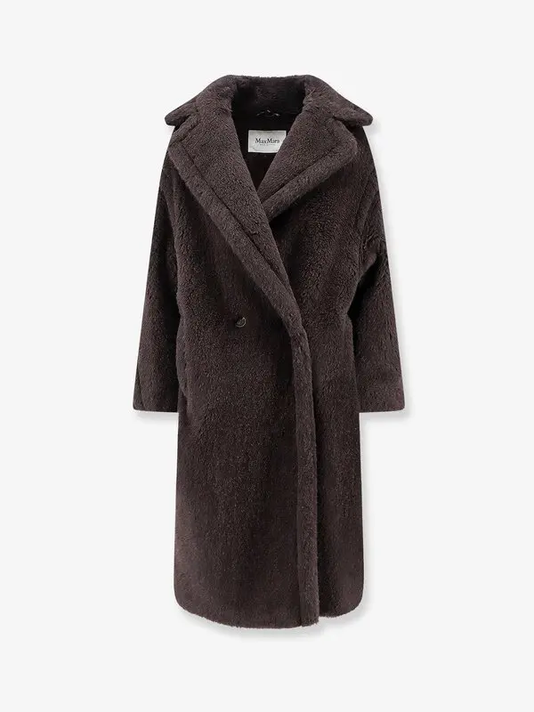 Max Mara Tedgirl Alpaca Virgin Wool And Silk Coat