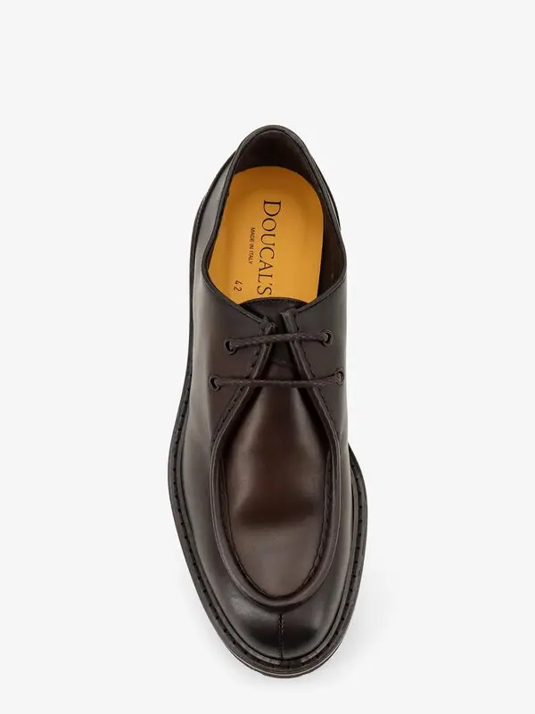 DOUCAL'S Leather Lace-up Shoes