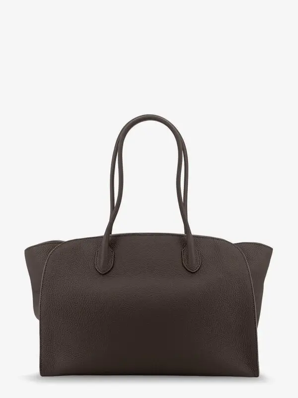 THE ROW Marlo 14 Hammered Leather Shoulder Bag