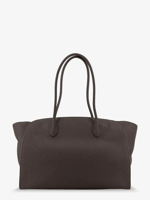 THE ROW Marlo 14 Hammered Leather Shoulder Bag