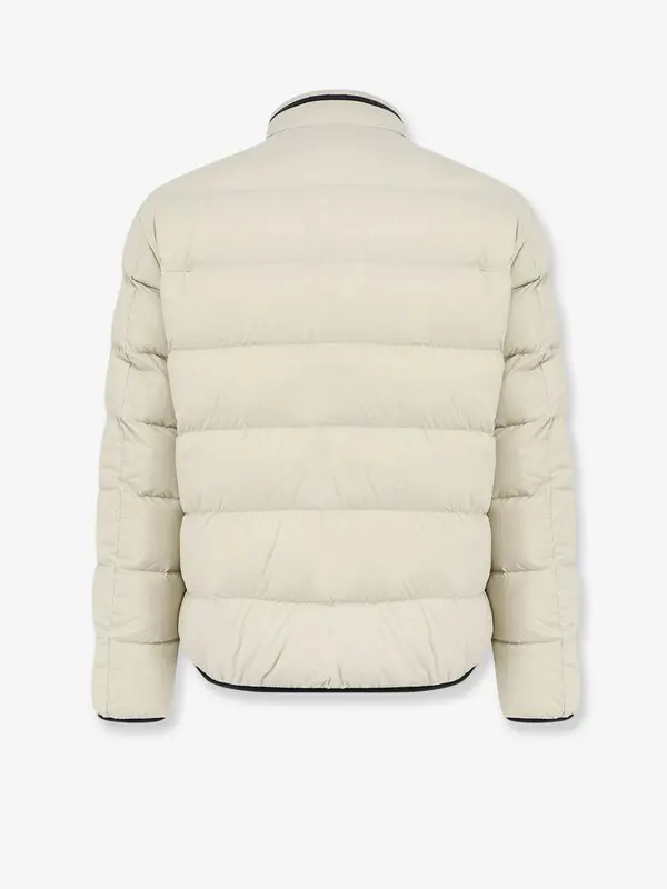 Moncler Dalalven Nylon Down Jacket With Contrasting Profiles