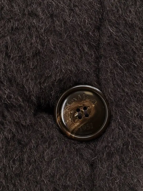 Max Mara Newterzo1 Alpaca, Virgin Wool And Silk Coat