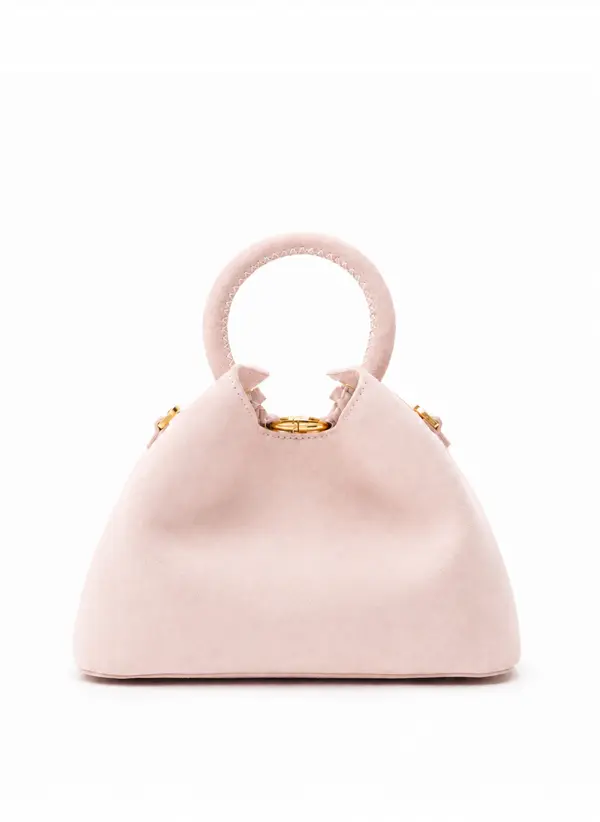 ELLEME Suede Baozi Bag - Pink