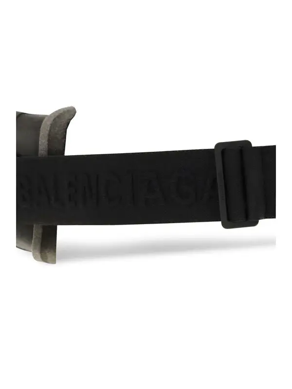 Balenciaga Mirrored Ski Mask Sunglasses