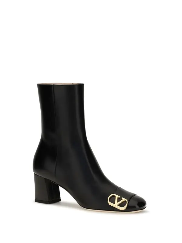 Valentino Garavani Veeside Leather Ankle Boots