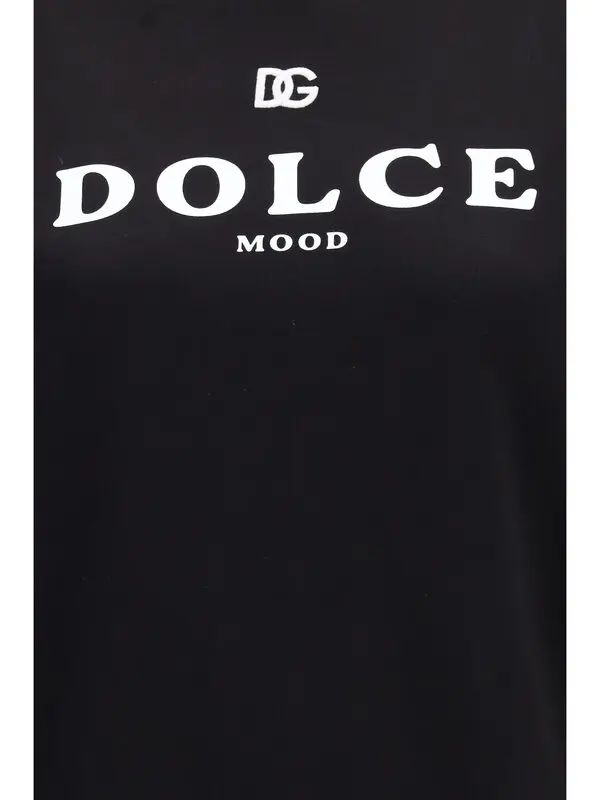 Dolce & Gabbana Cotton Logo Crewneck Sweatshirt