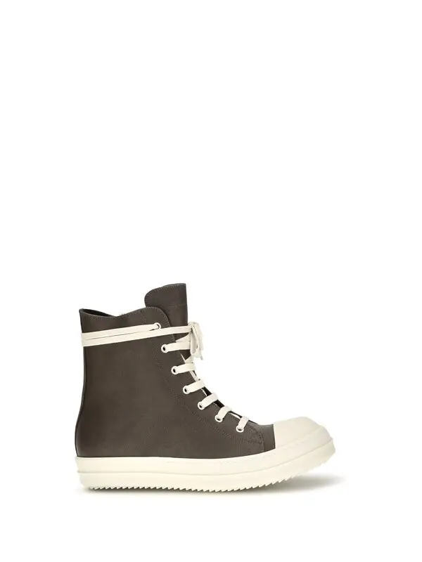 Rick Owens Tower Sneaks Leather Sneakers