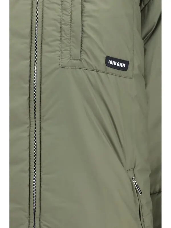 Miu Miu Padded Jacket With Zip