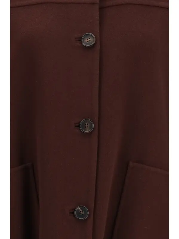 Max Mara S Giugno Short Virgin Wool Coat