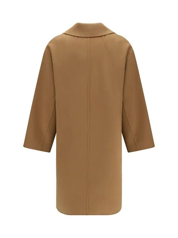 Max Mara S Magnolia Double-breasted Virgin Wool Coat