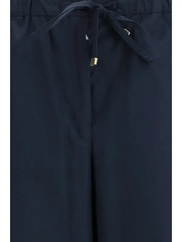 Max Mara S Aureo Cotton Poplin Pants