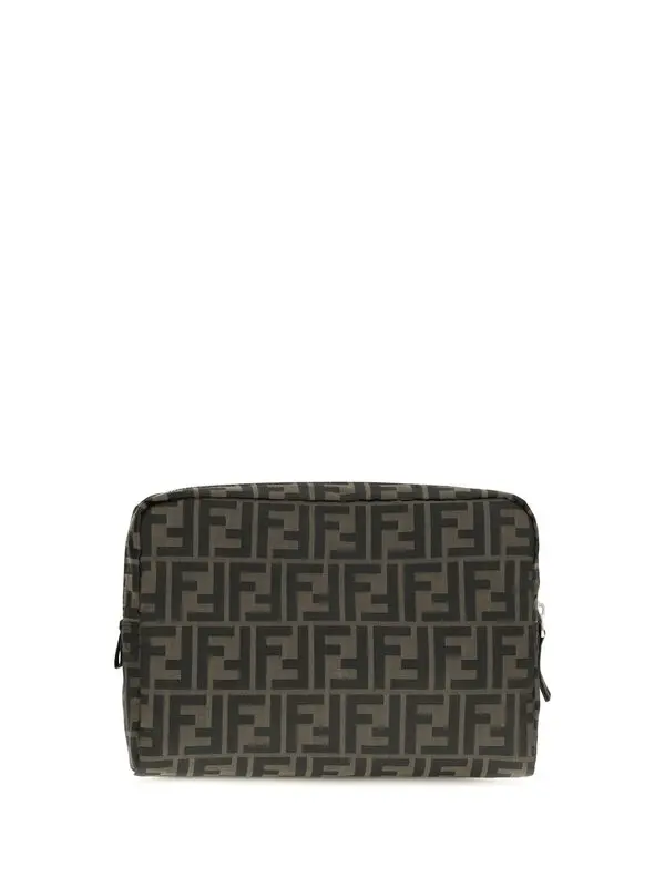 Fendi Medium Superlight Ff Zucca Fabric Beauty Case - Brown