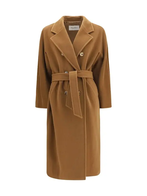 Max Mara 101801 Madame Coat - Brown