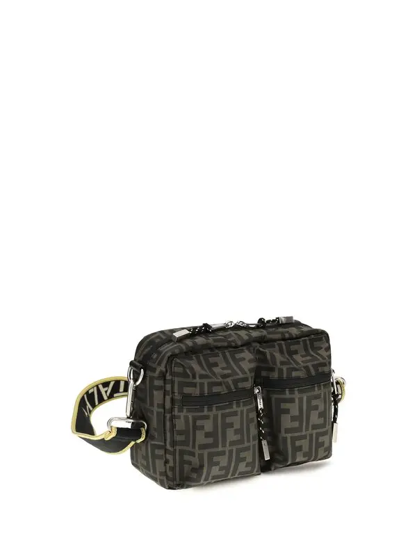 Fendi Ff Monogram Fabric Camera Case