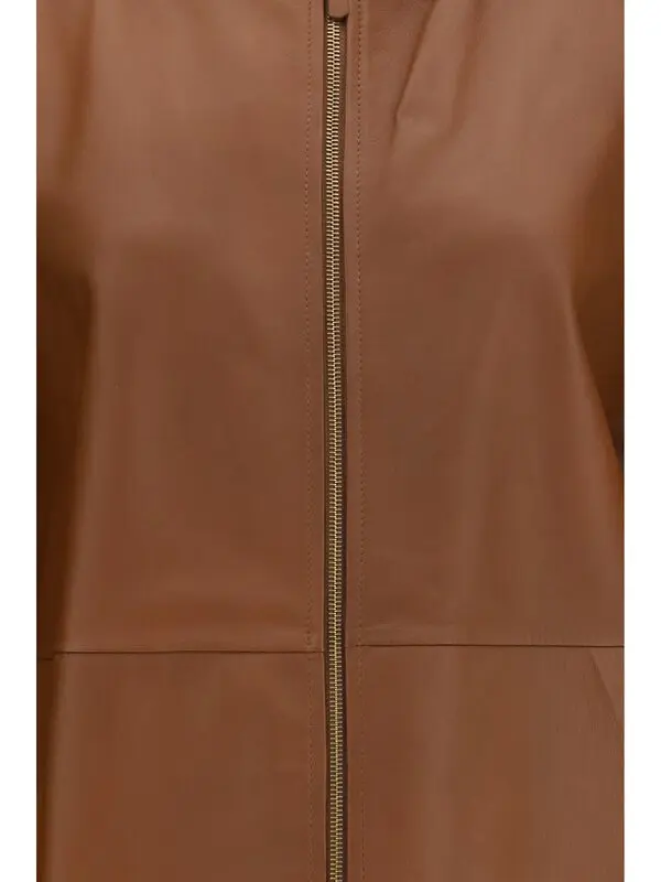 Max Mara Cinoso Leather Jacket